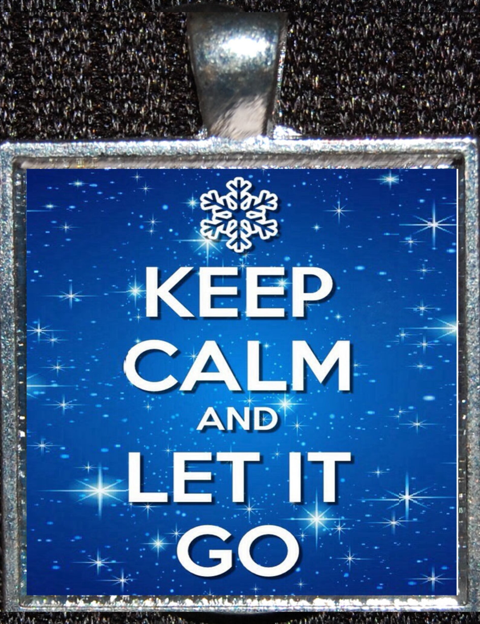 Disney Frozen Keep Calm and Let It Go Princess Anna Queen Elsa Sisters ...