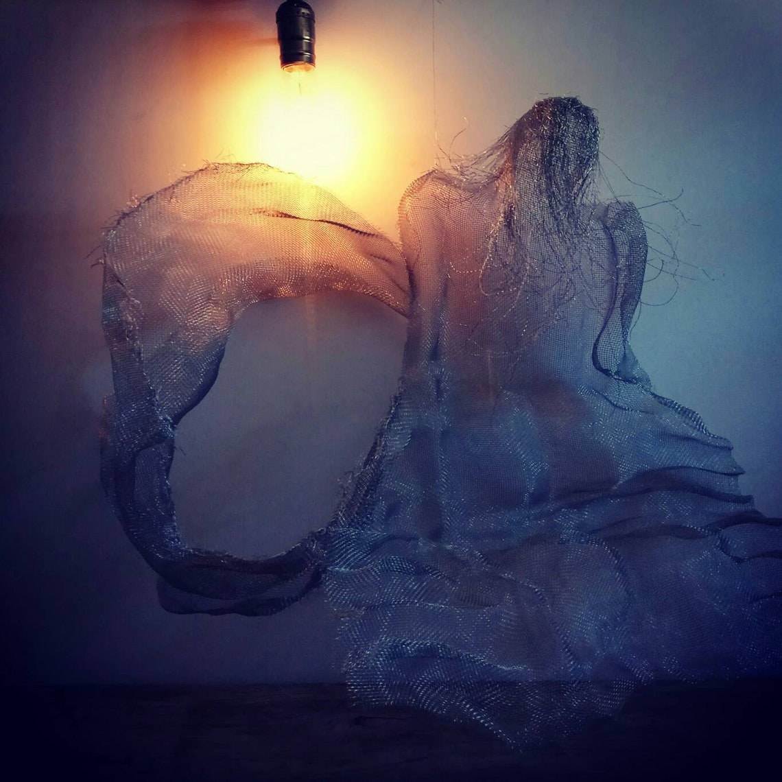 Mermaid Nymph Woman Abstract Contemporary Art Wire Mesh - Etsy