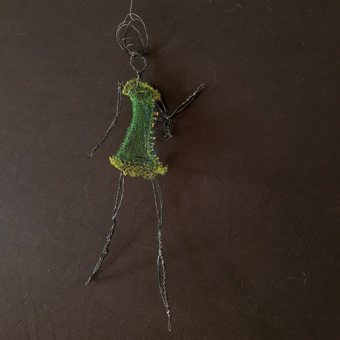 Wire Crochet Sculpture Wall Hanging Boduar Decor - Etsy