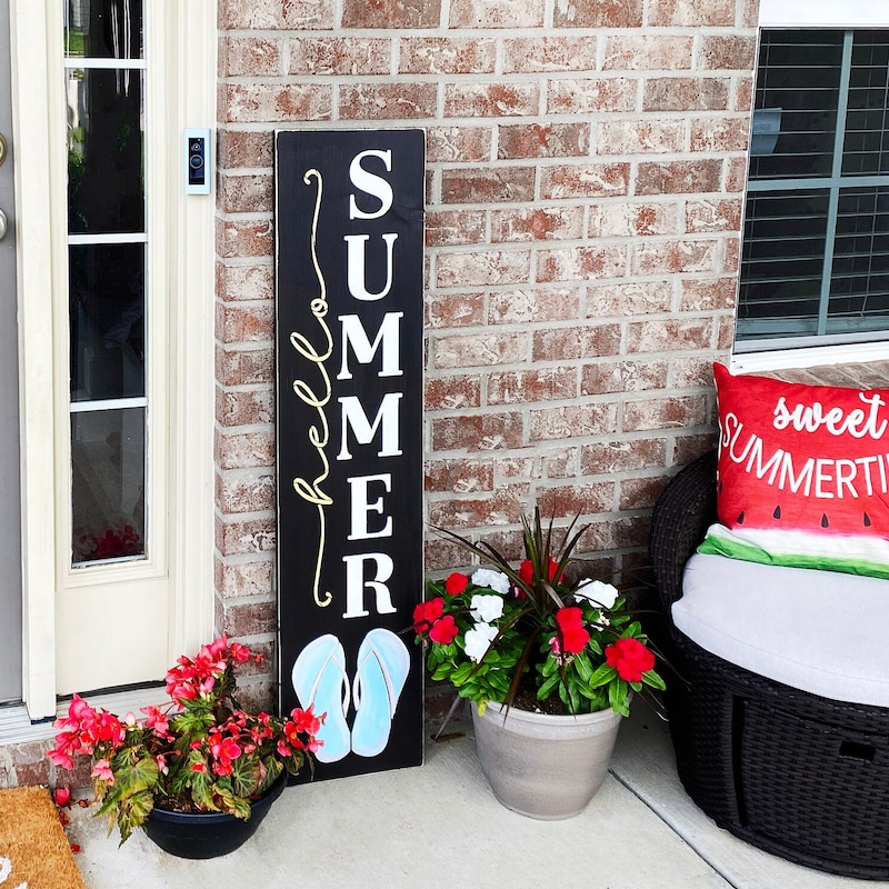 Summer Porch Sign Svg - Etsy
