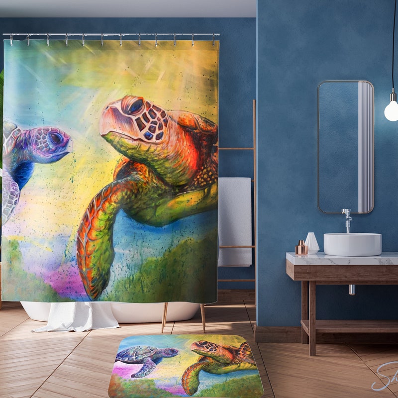 Turtle Runner Rug - Etsy