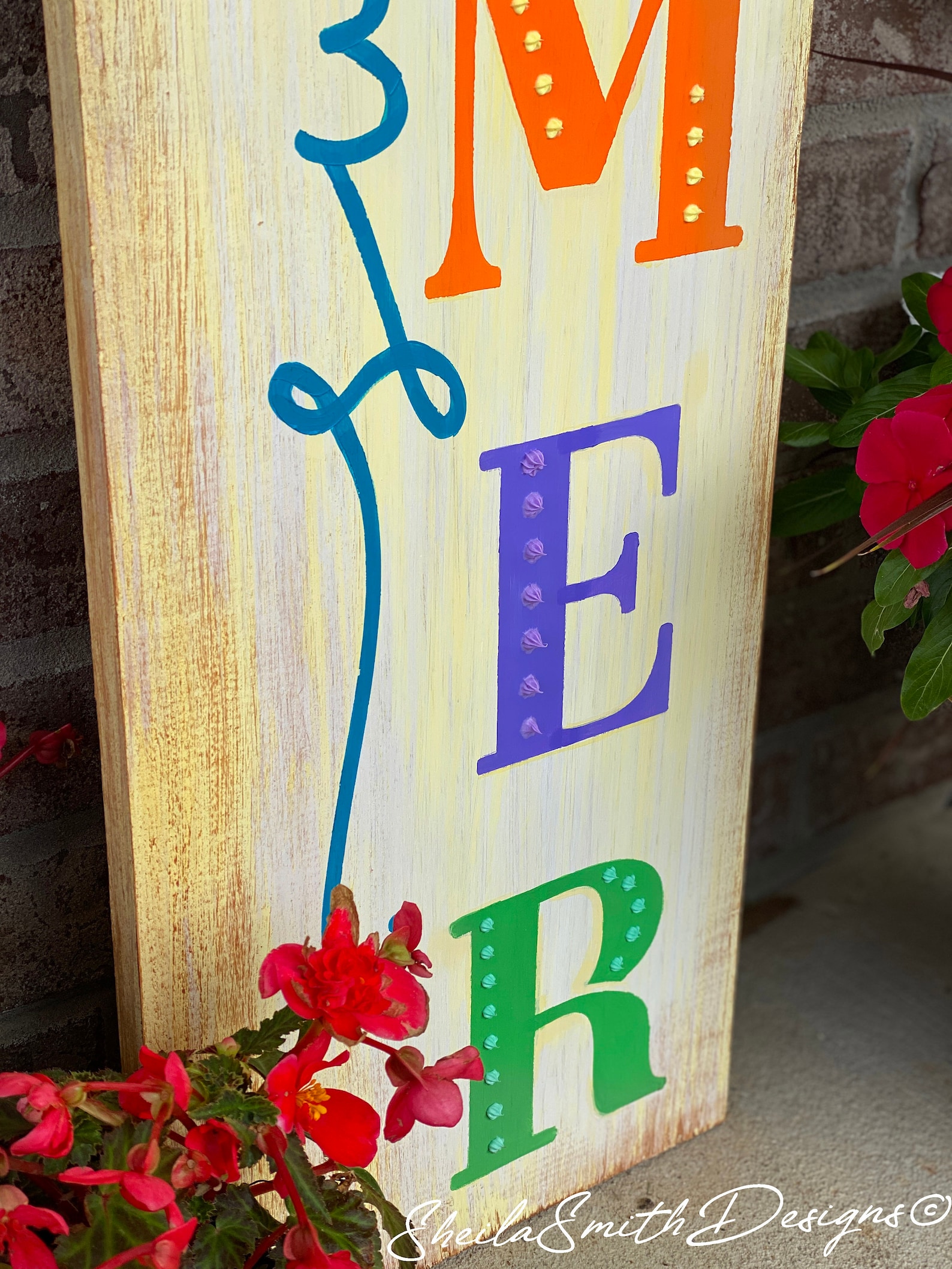 WELCOME SIGN FUN Sweet Summer Popsicle Sign Vertical Front - Etsy