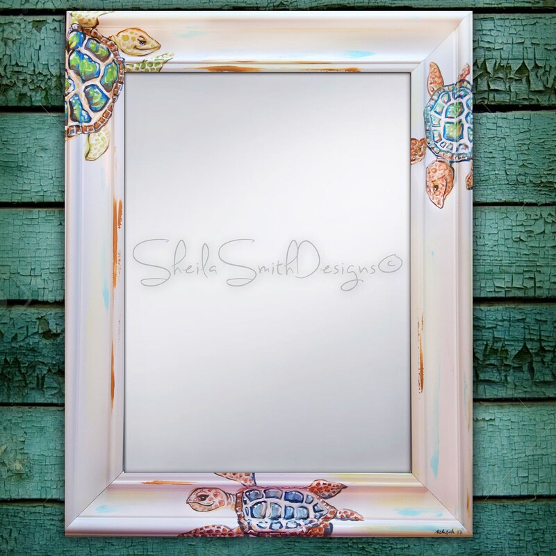 Beach Mirror - Etsy
