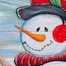 Snowman Welcome Sign Welcome Sign Snowman Decor Christmas - Etsy