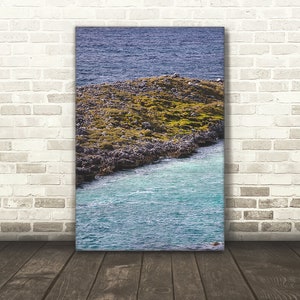 Coastal Prints Blue Ocean Print Caribbean Photography - Etsy