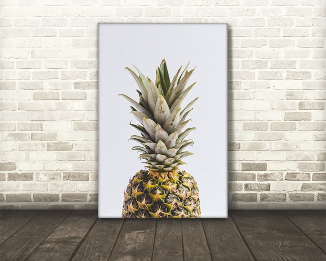 Pineapple Prints Download Pineapple Decor Fruit Prints | Etsy