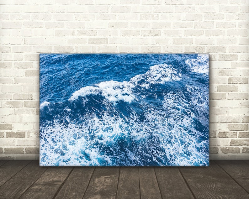 Blue Ocean Prints, Tropical Art, Caribbean Water Photography, Coastal ...