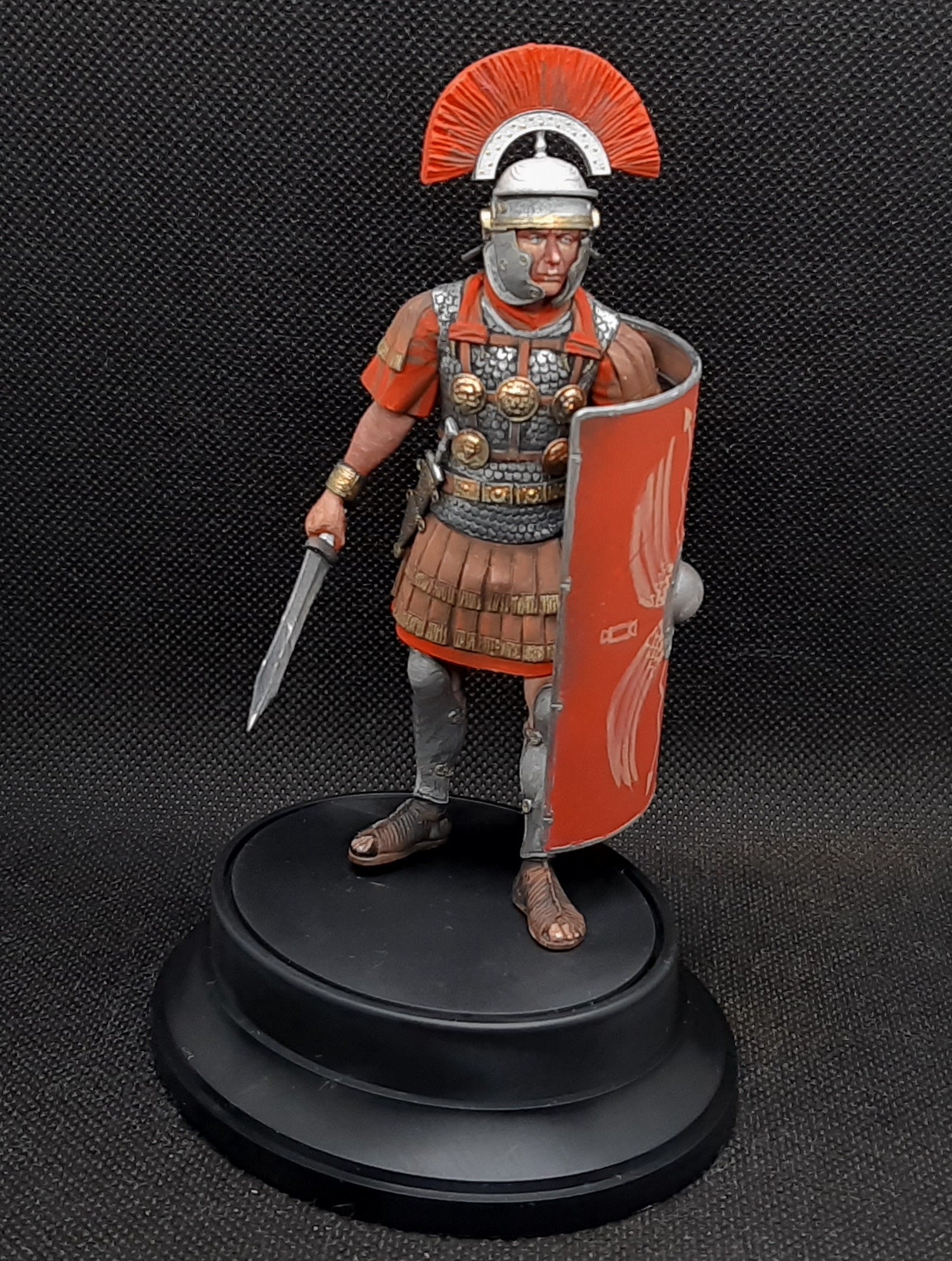 Painted Figure - Roman Centurion (I Century) With Pedestal, Scale 1:16 ...