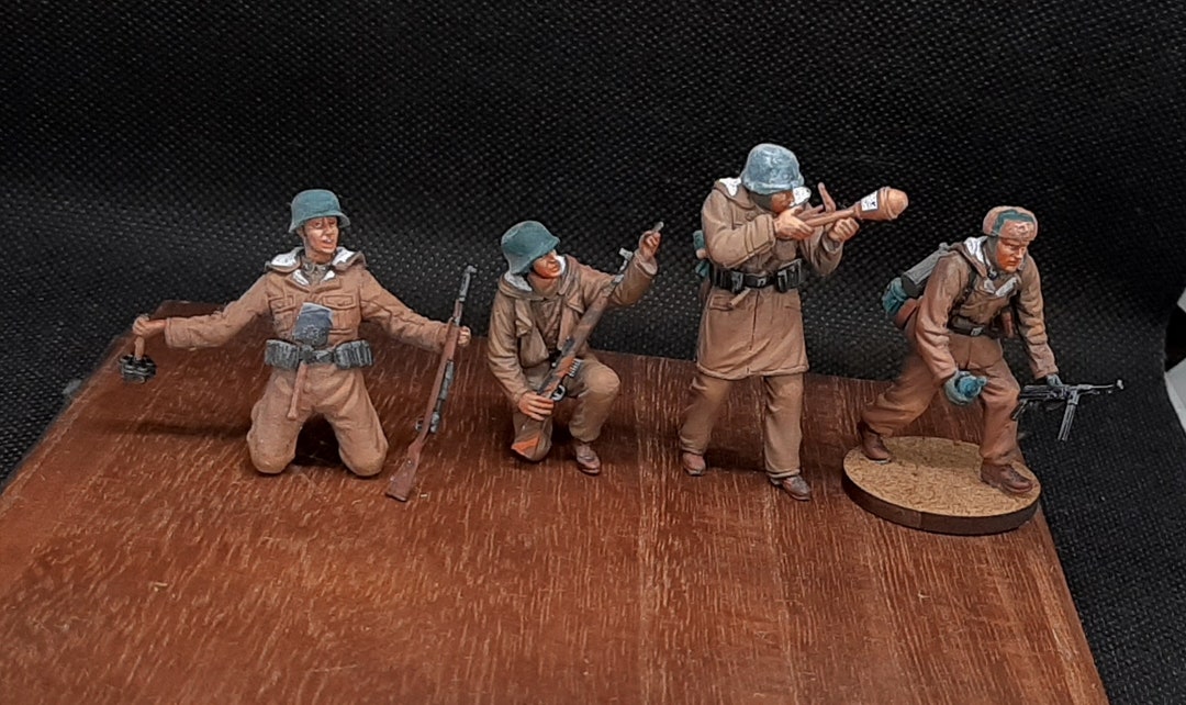 1/35 PAINTED German Grenadiers, 1943-45 4x - Etsy