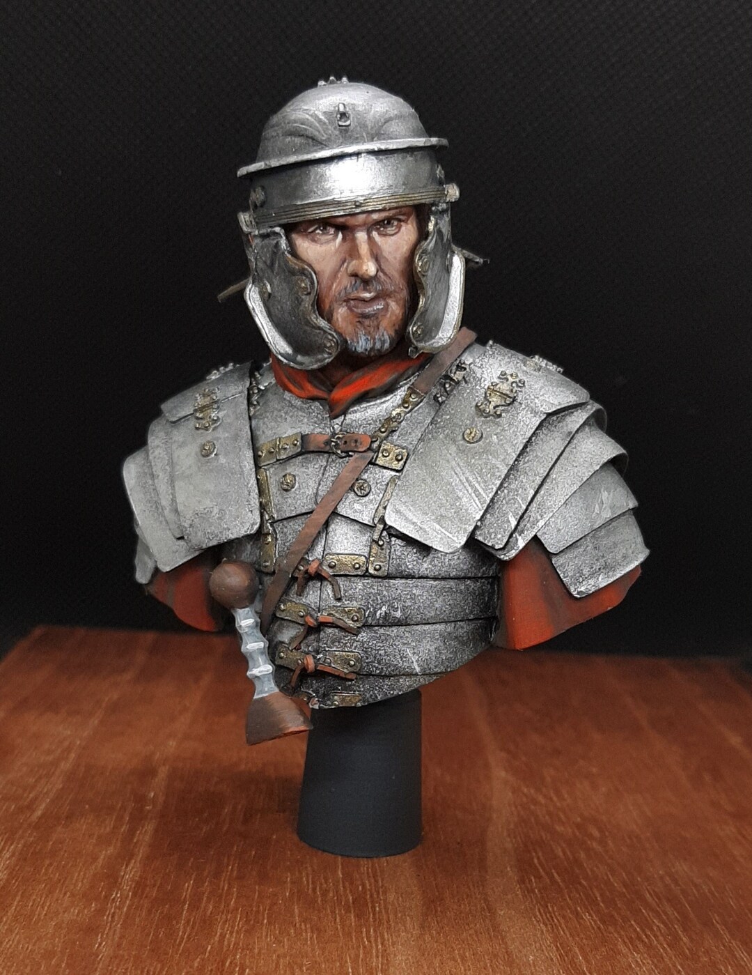 Painted Miniature - Roman Legionnaire, 1st Century AD Bust Scale 1:10 ...
