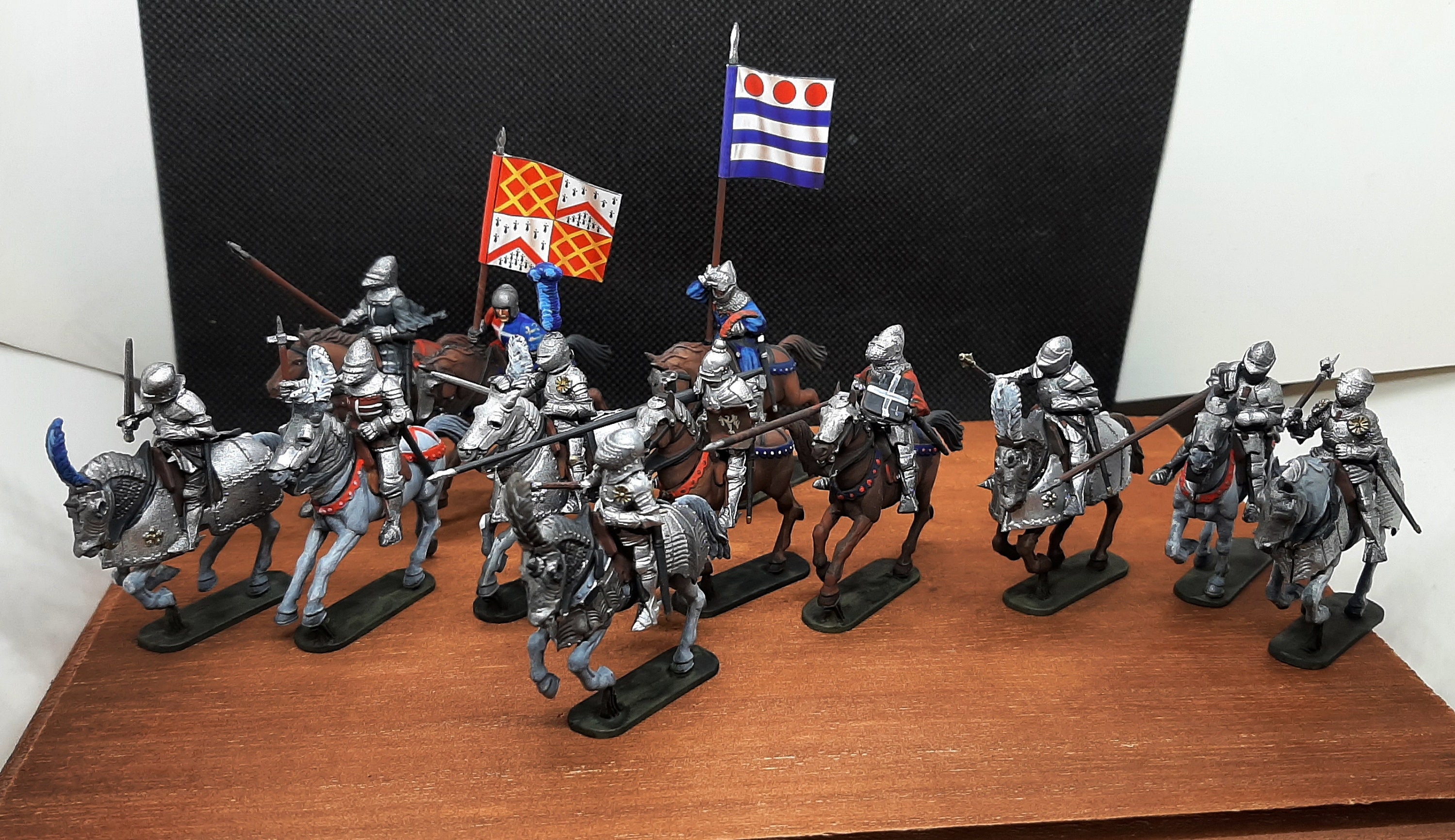 Painted Miniatures 28mm Medieval Knights Mounted 12 - Etsy