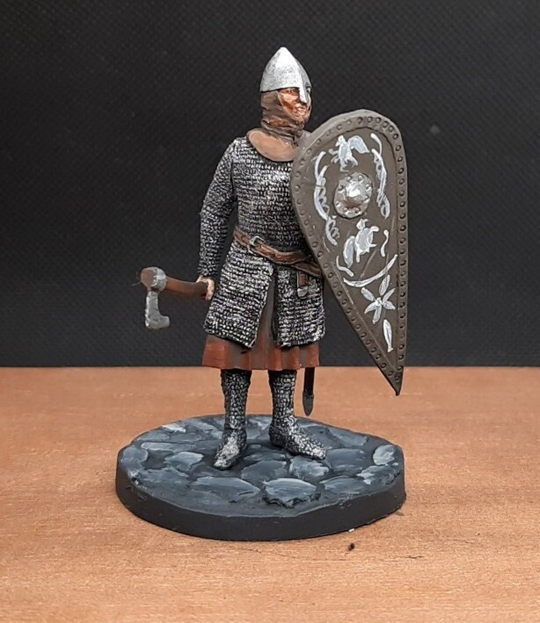Painted Miniature - Knight XII Century 54 Mm - Etsy