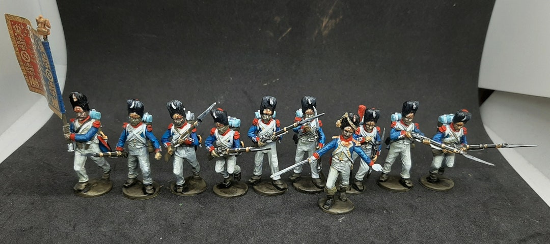 28mm Painted French Grenadiers Napoleonic 10 - Etsy