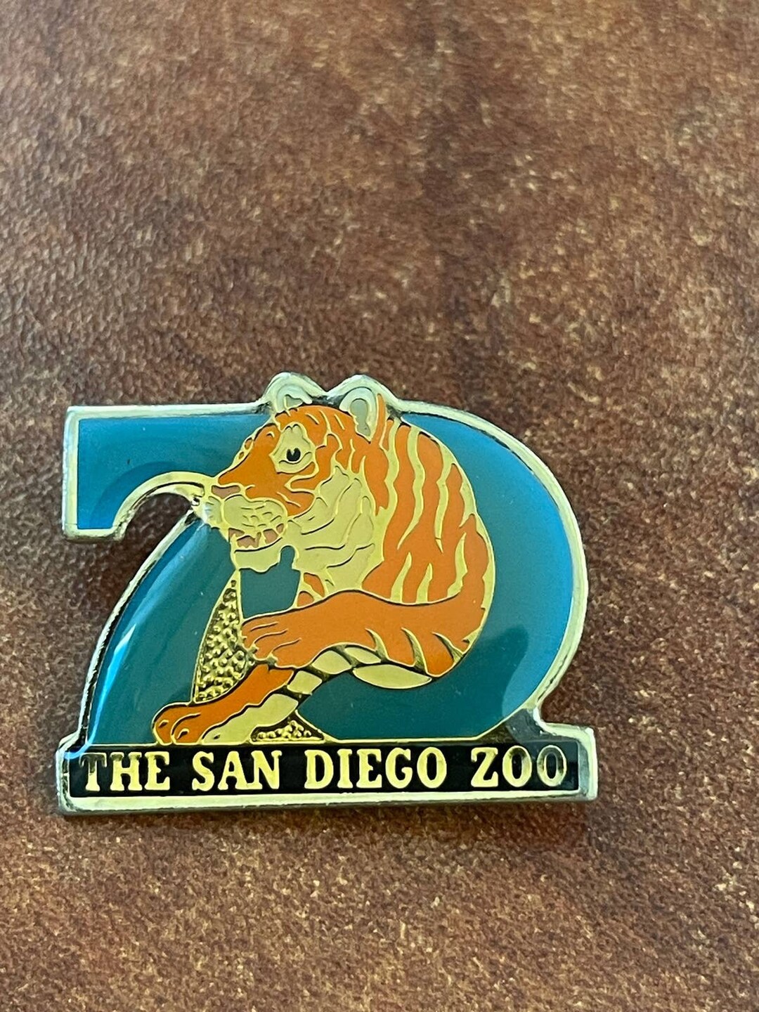 San Diego Zoo 70th Anniversary Tiger Pin - Etsy
