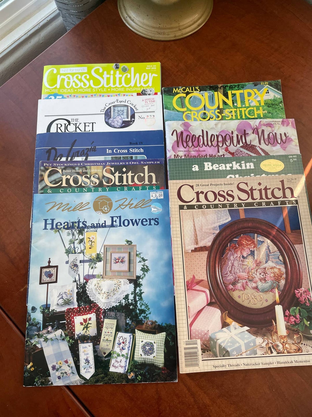 Cross Stitcher,needlepoint Magazines Mixed Lot of 9 - Etsy