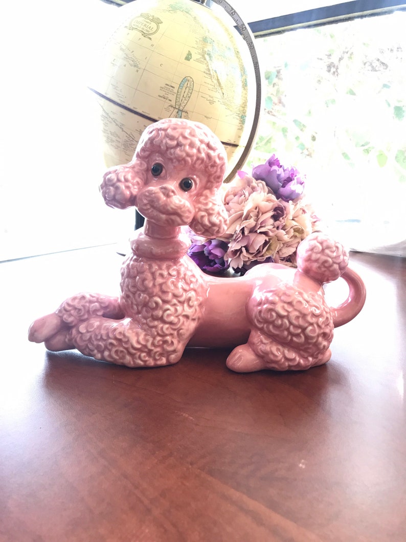 Atlantic Mold Ceramic Poodle sold Separately Pink or Black - Etsy