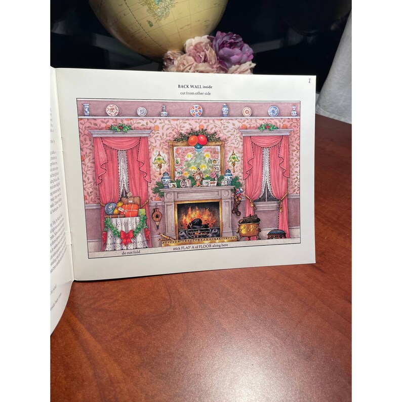 The Christmas Party Paper Model - Etsy