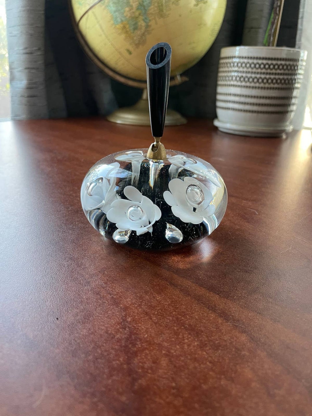 Vintage Joe Rice Pen Holder/paperweight - Etsy