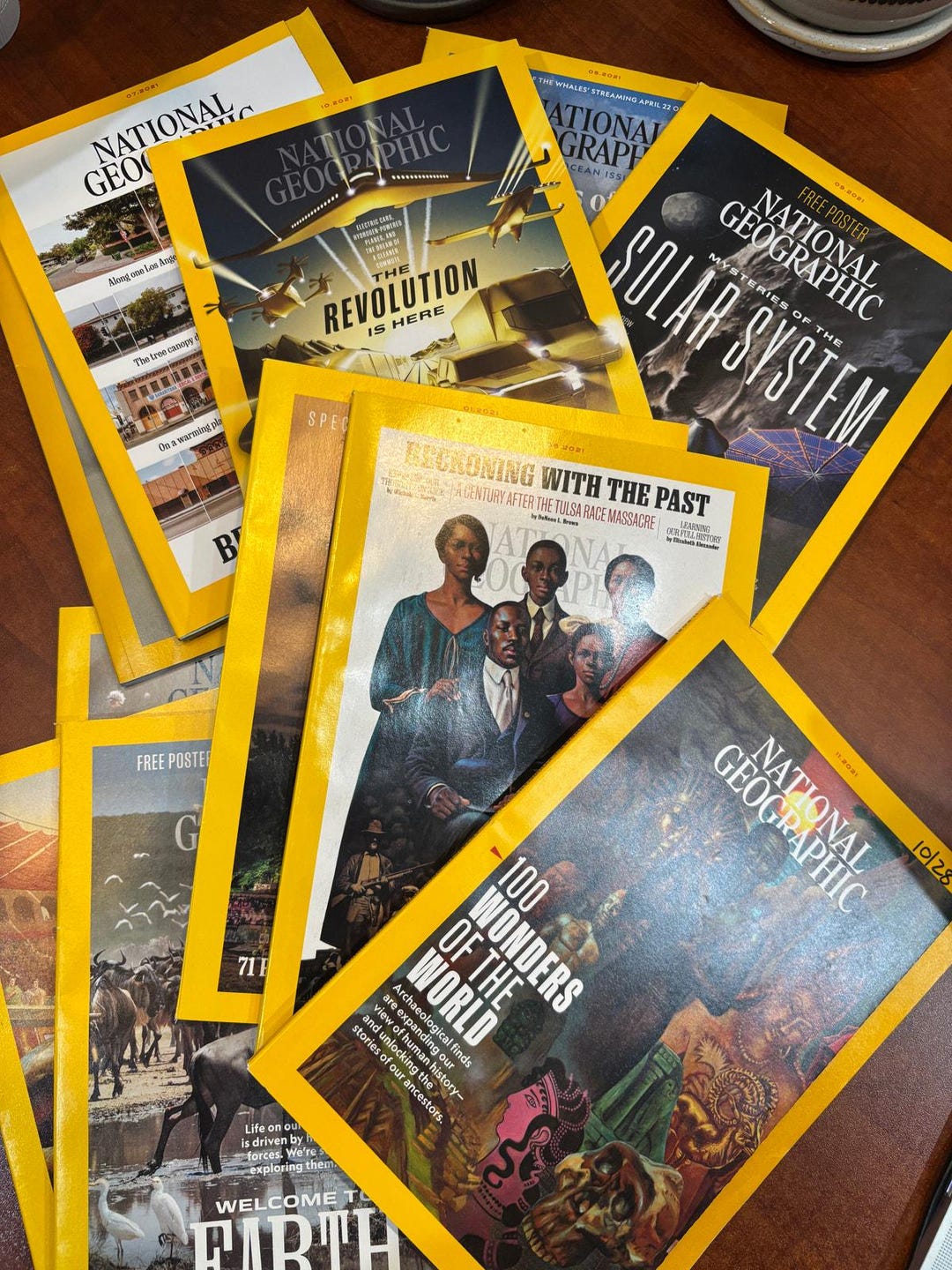 National Geographic 2021 Magazines 12 PC Bundle Complete - Etsy