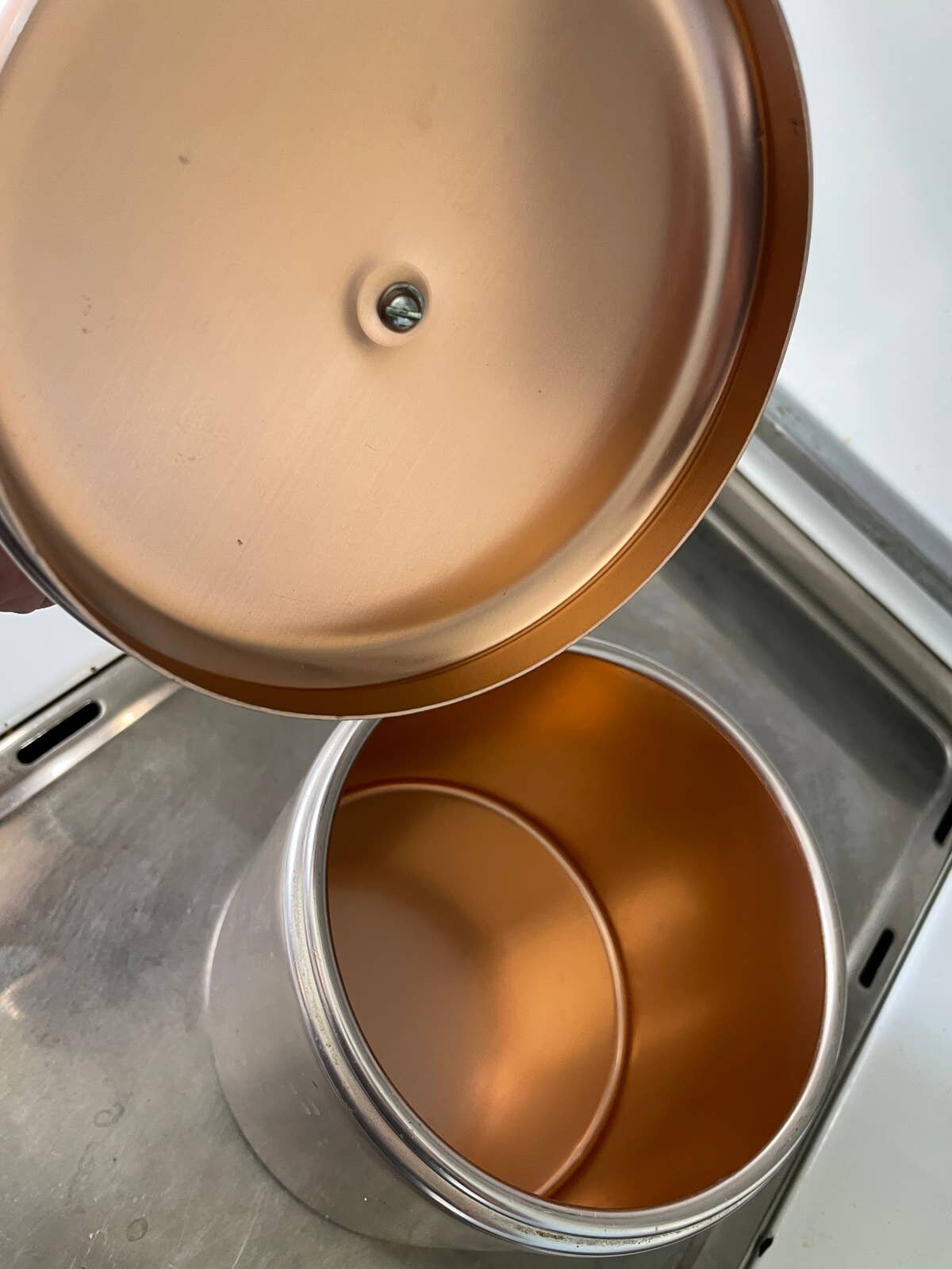 Mirro Copper color canisters pair Jars & Containers Kitchen Storage ...