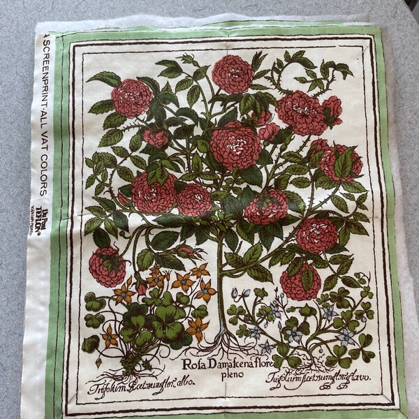 Botanical Fabric - Etsy