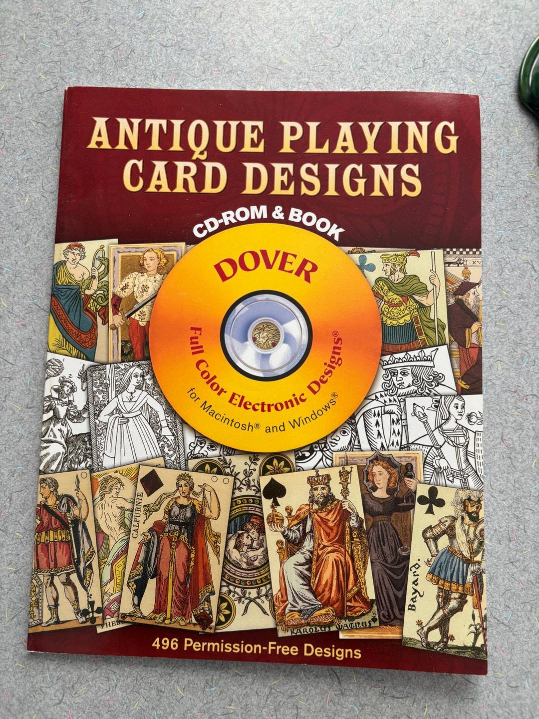 Antique Playing Card Designs by Dover Publications - Etsy
