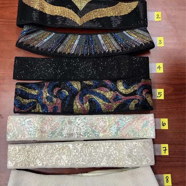 Beaded Belts - Etsy