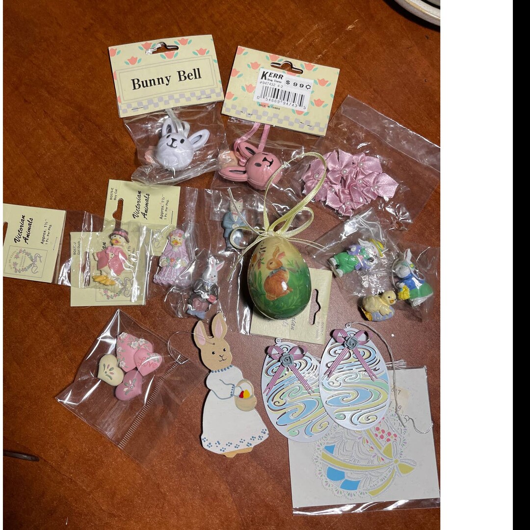 Vintage Easter Decor Mystery Bag Bundle - Etsy