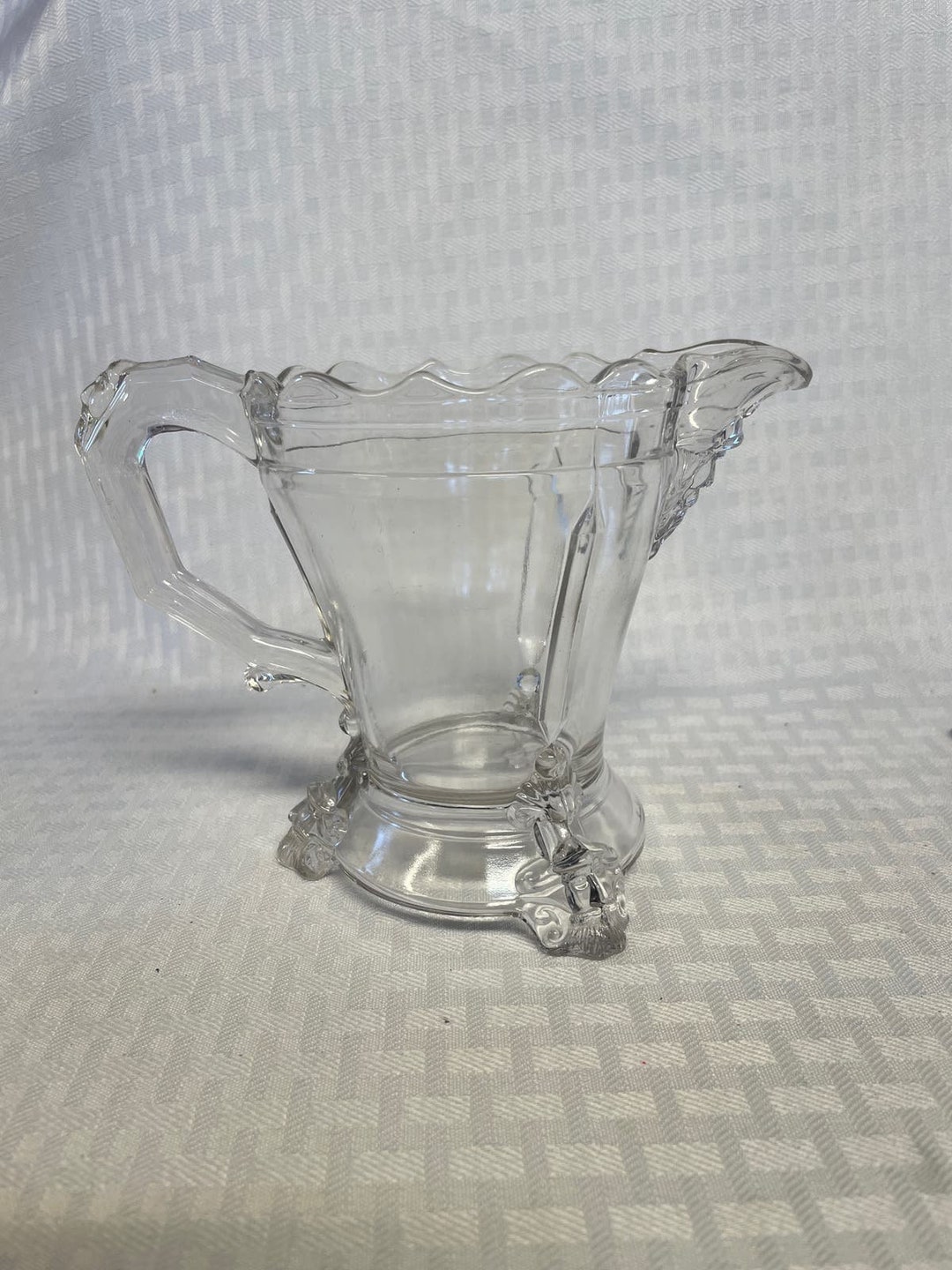 Small Vintage Bearded Viking Glass Pitcher - Etsy