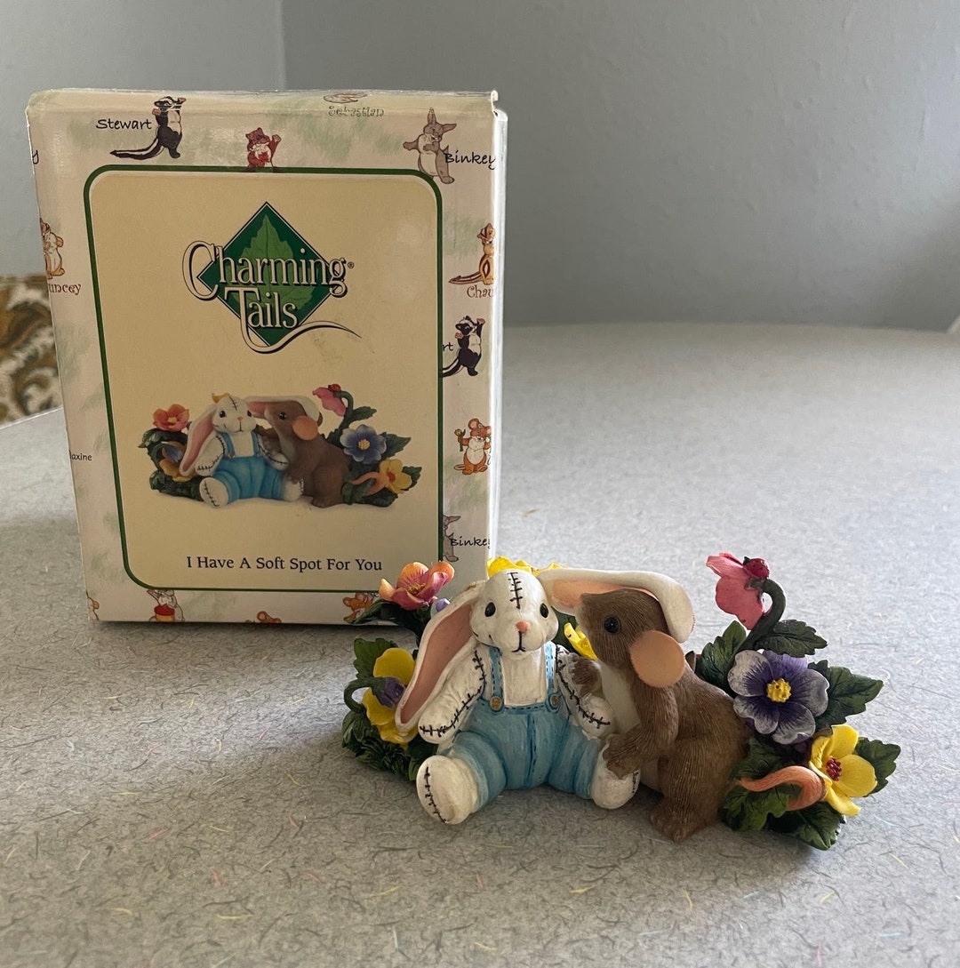 Charming Tails Figurine I Have a Soft Spot for You - Etsy