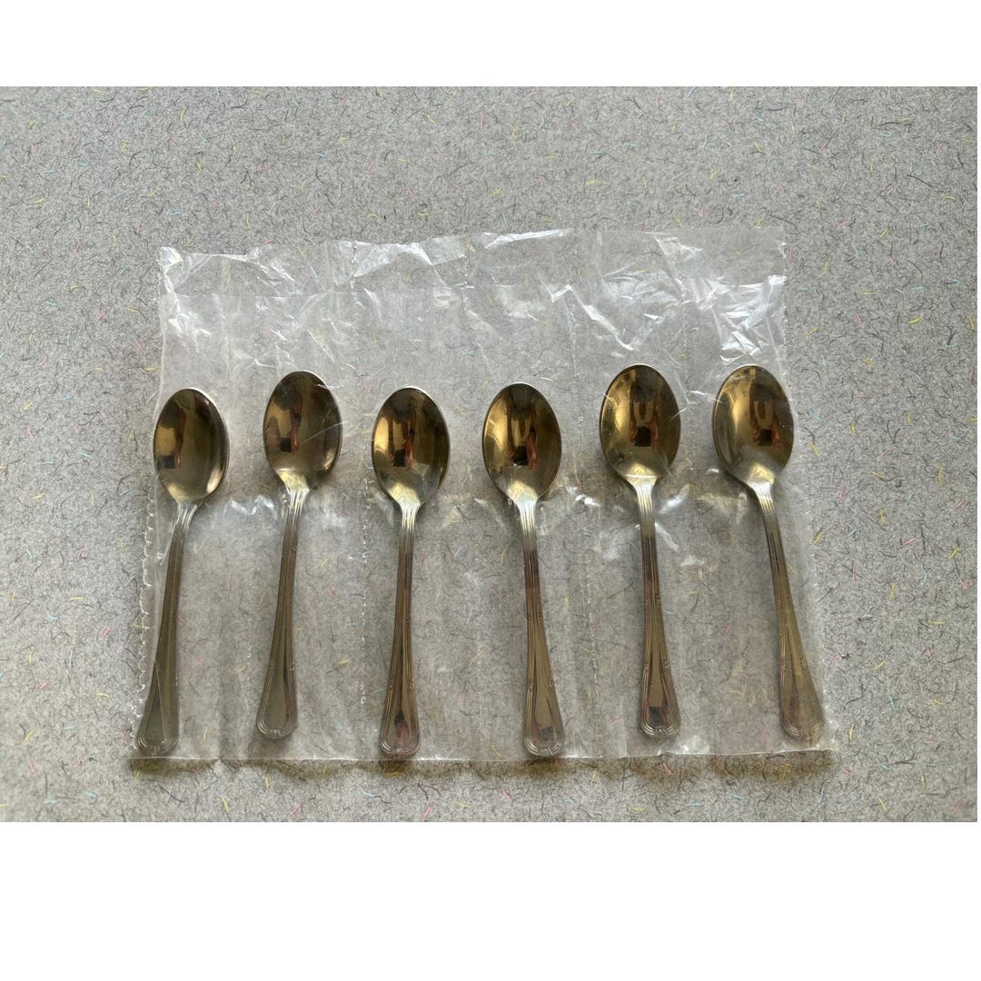 Set of 5 Eternum Inox Sugar Espresso Spoons - Etsy