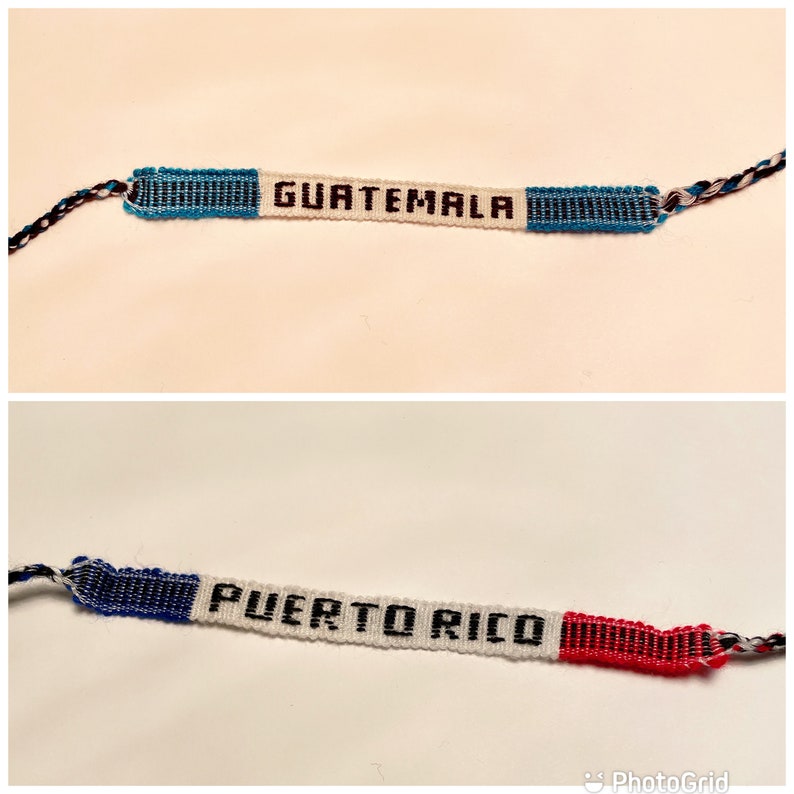 Handwoven Latin Bracelets Shipping Included - Etsy