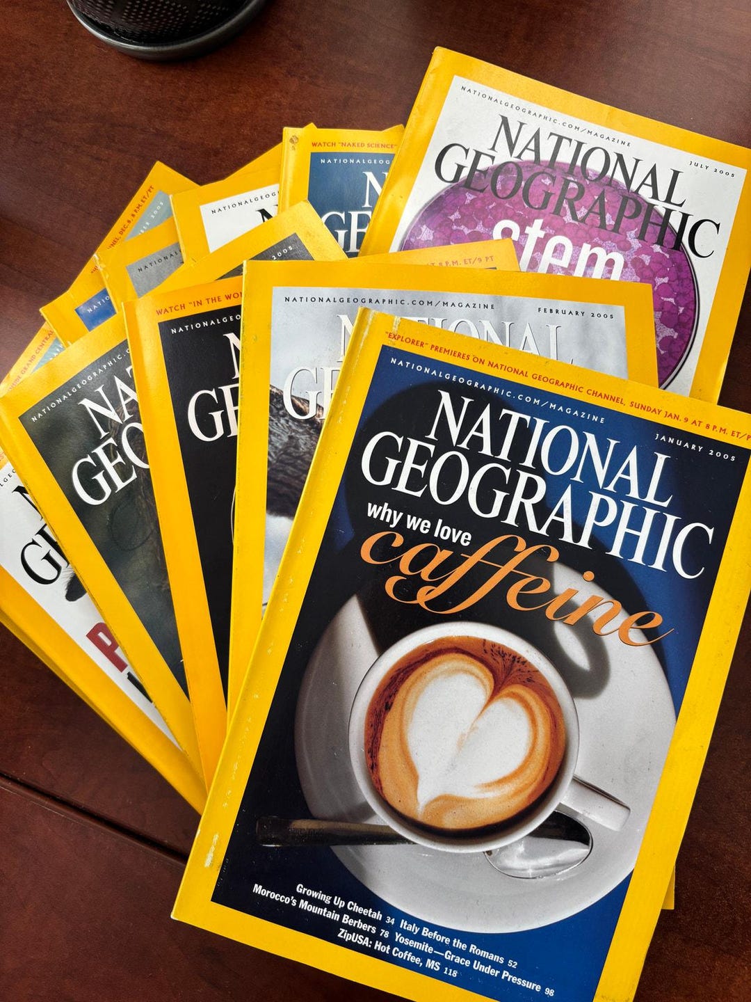 National Geographic 2005 Magazines 12 PC Bundle Complete - Etsy