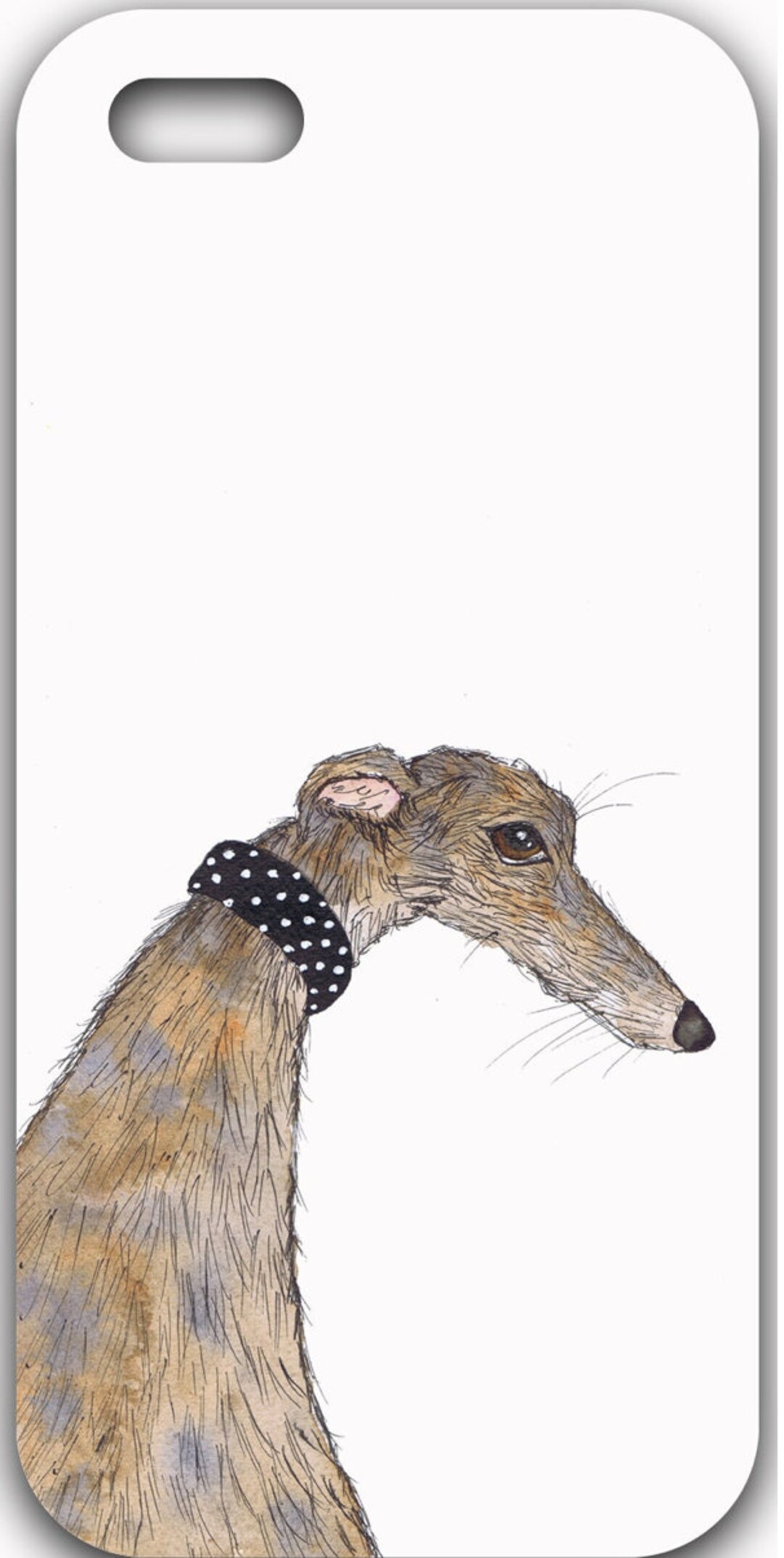 PHONE CASE - 'greyhound' - Whippet Lurcher Lovable Adorable - Etsy UK