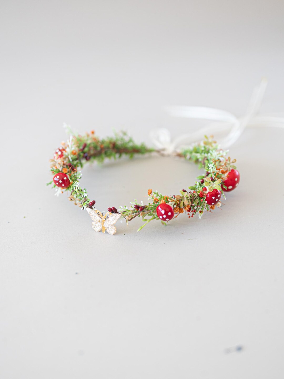 Woodland Fairy Headpiece, Fantasy Forest Tiara, Whimsical Forest Fairy ...