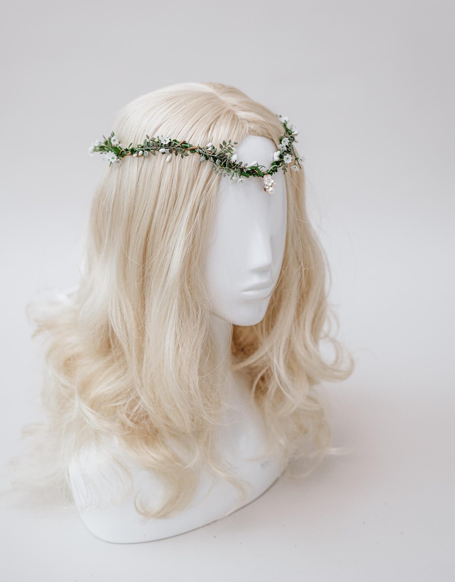 Elven Forest Headpiece - Elf Tiara Fairy Crown - Wedding Flower Crown ...