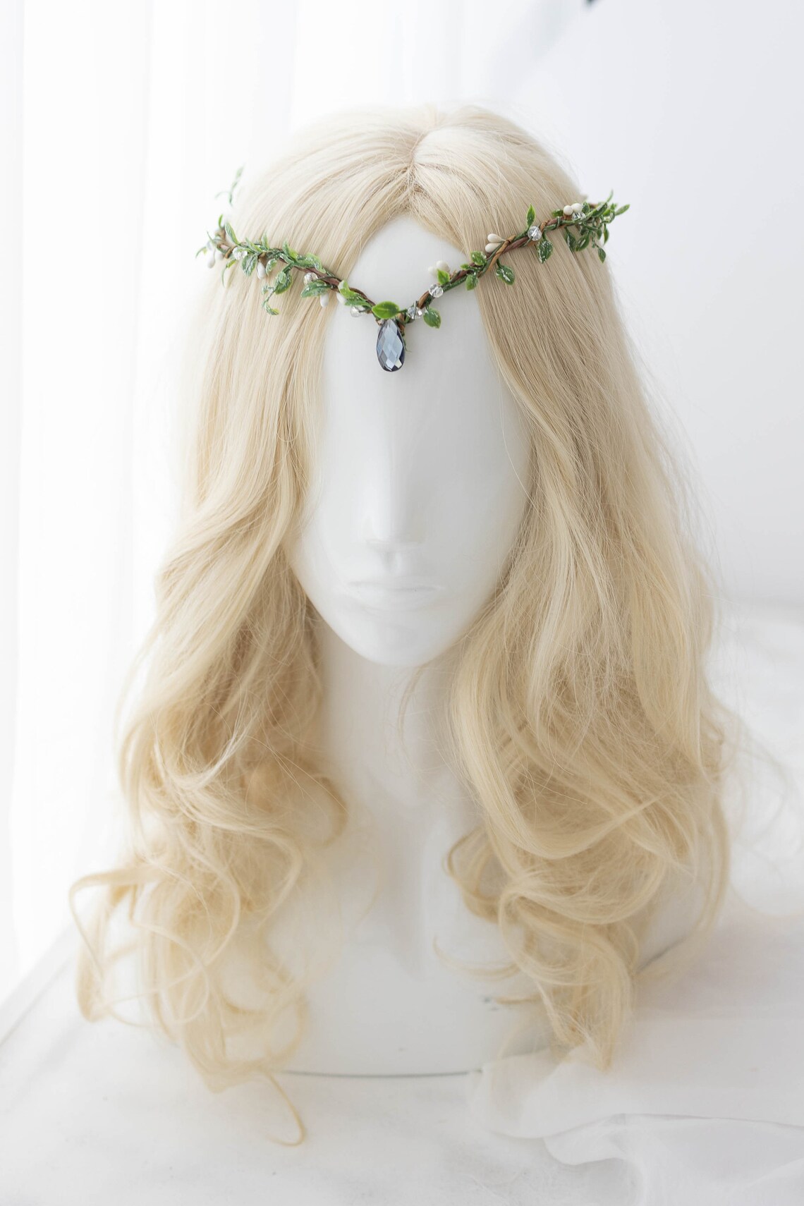 Elf Tiara Fairy Crown - Elven Forest Headpiece - Etsy