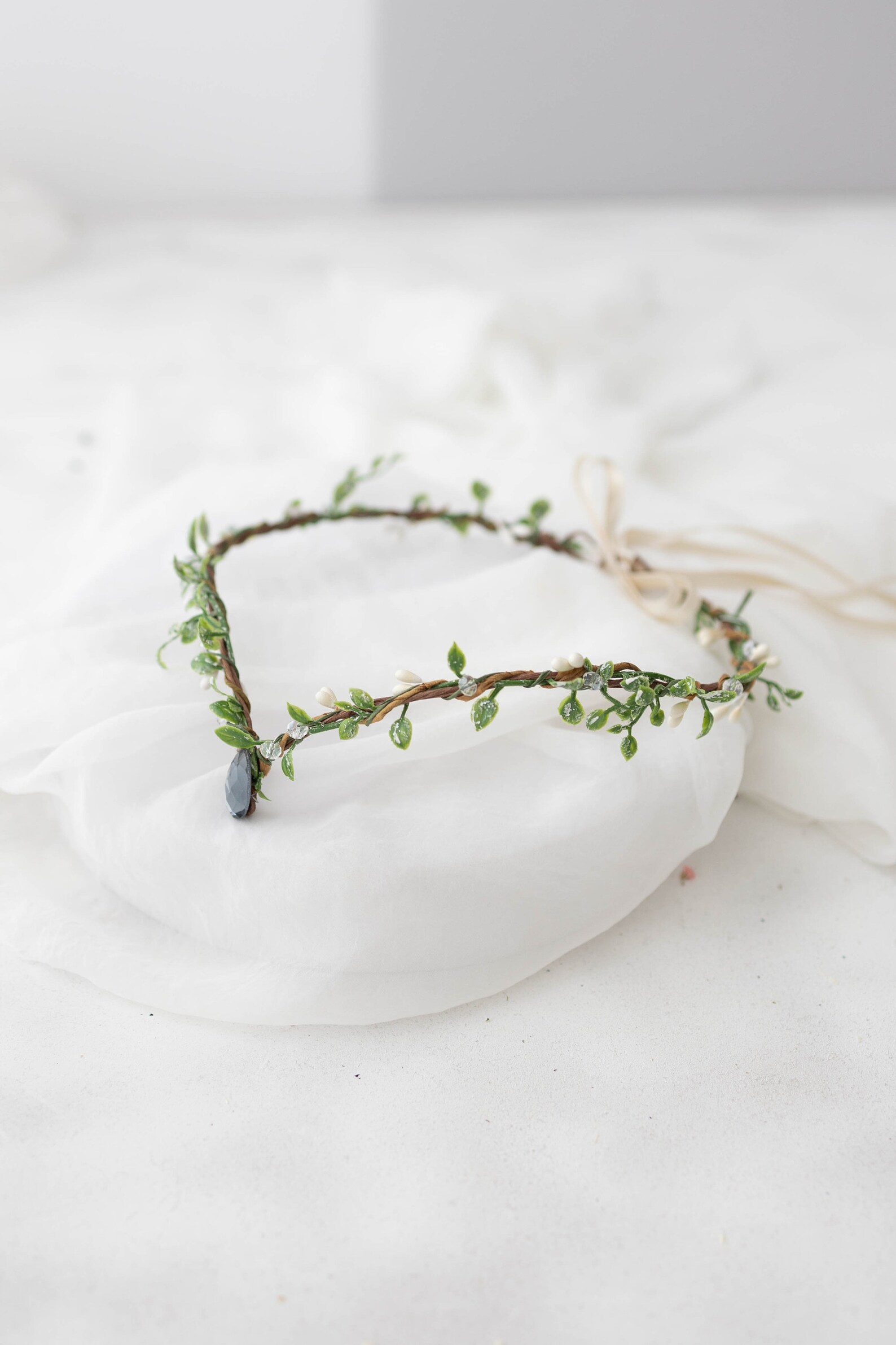 Elf Tiara Fairy Crown - Elven Forest Headpiece - Etsy