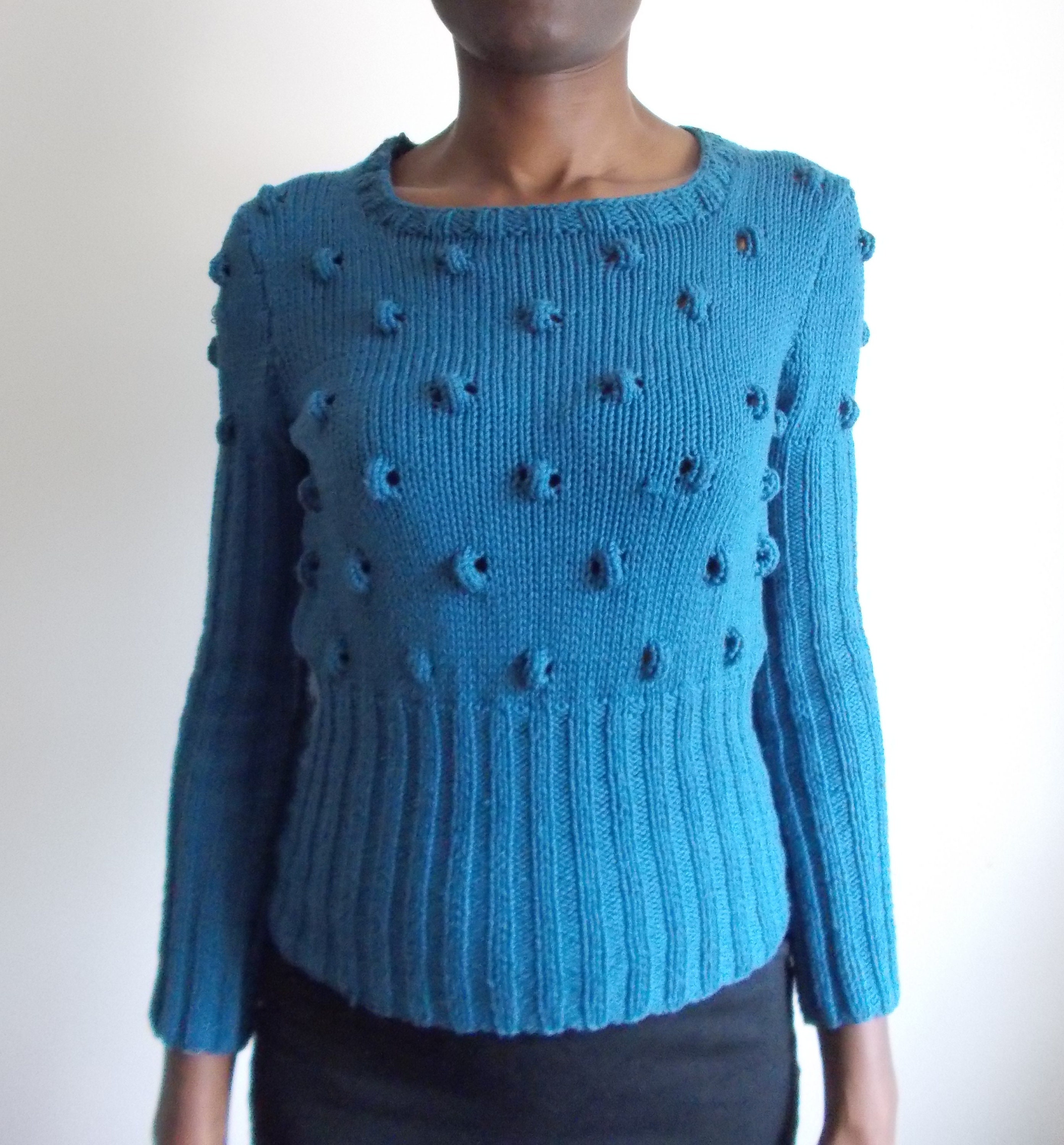 High Waisted Loop Jumper - Etsy