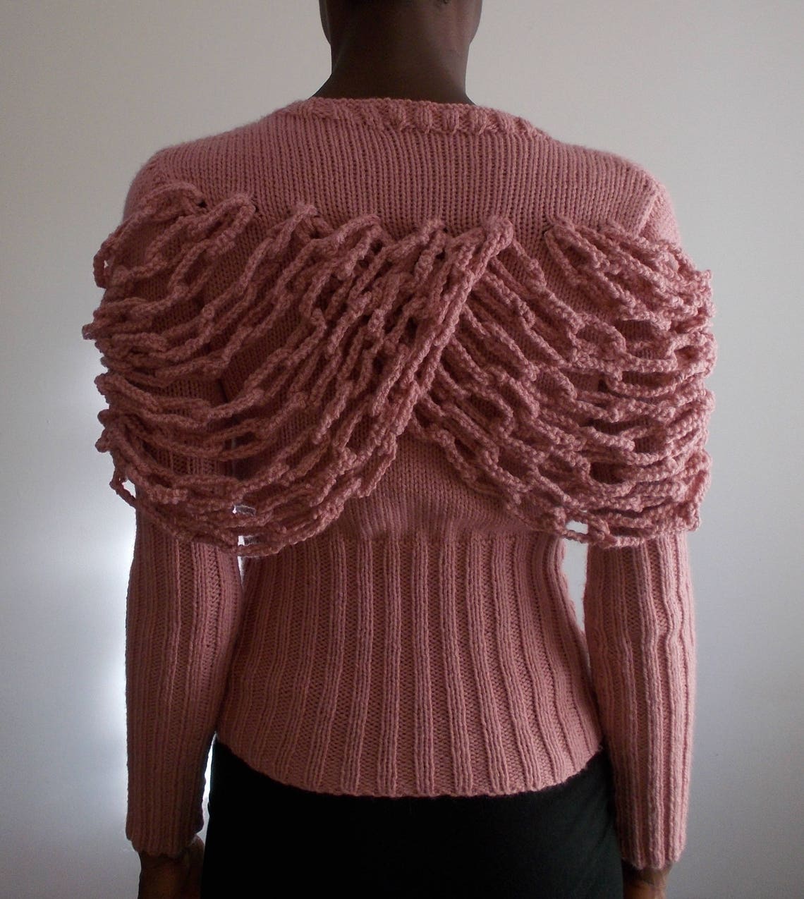 Draping Chains Fitted Jumper - Etsy