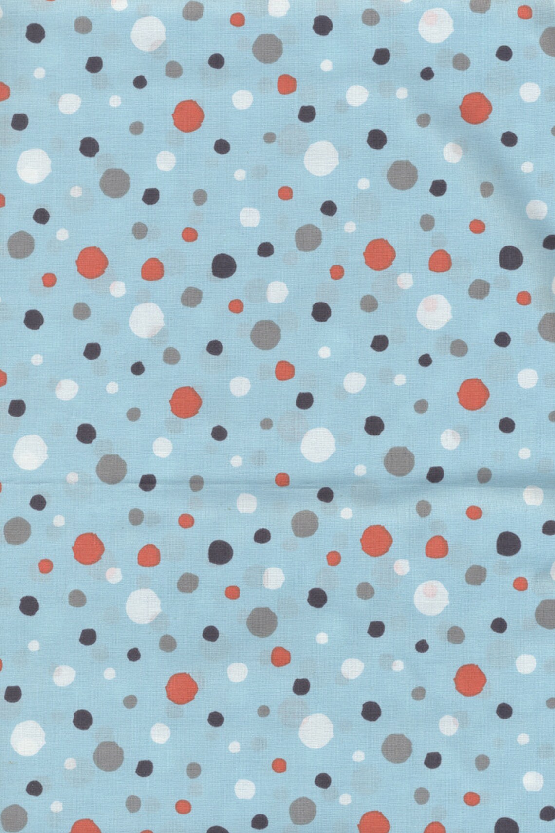 Multicolored Polka Dot Clothworks on Light Blue Background - Etsy