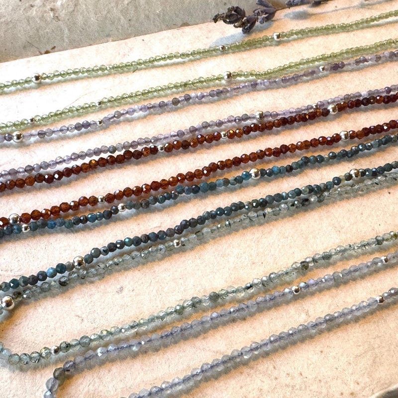 Child Peridot Necklace - Etsy