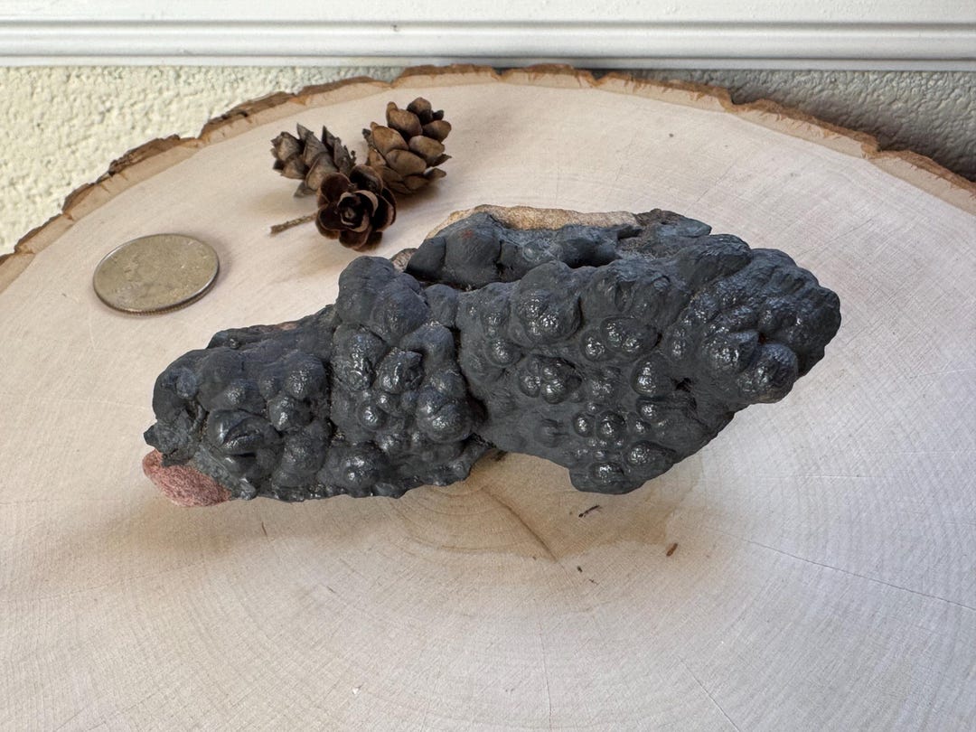 Natural Goethite Botryoidal Specimen - Grounding Stone Root Chakra - Etsy