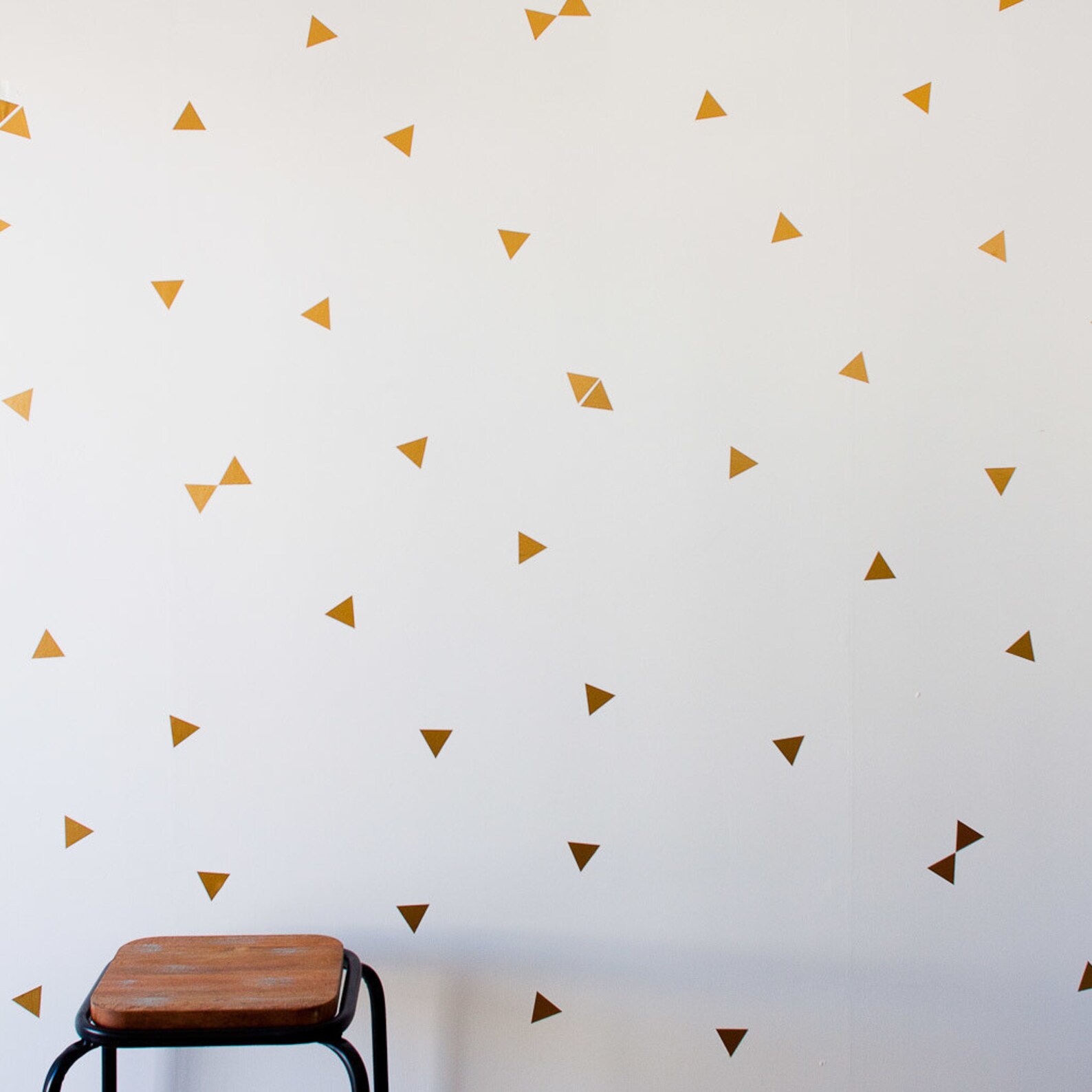 Triangle Wall Decals Triangle Wall Stickers Black UK Seller - Etsy