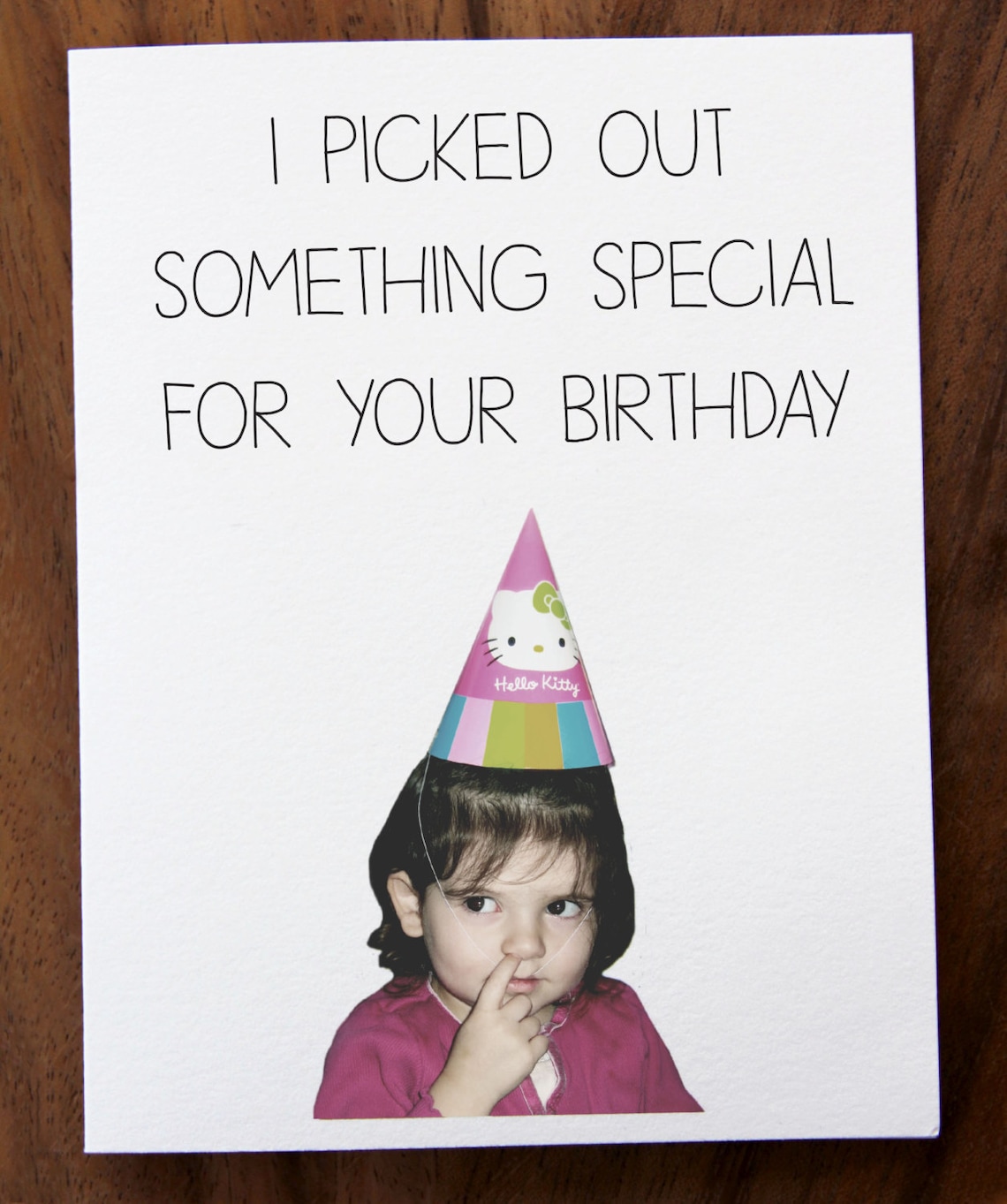 Funny Happy Birthday Card. I Picked Out Something Special for | Etsy