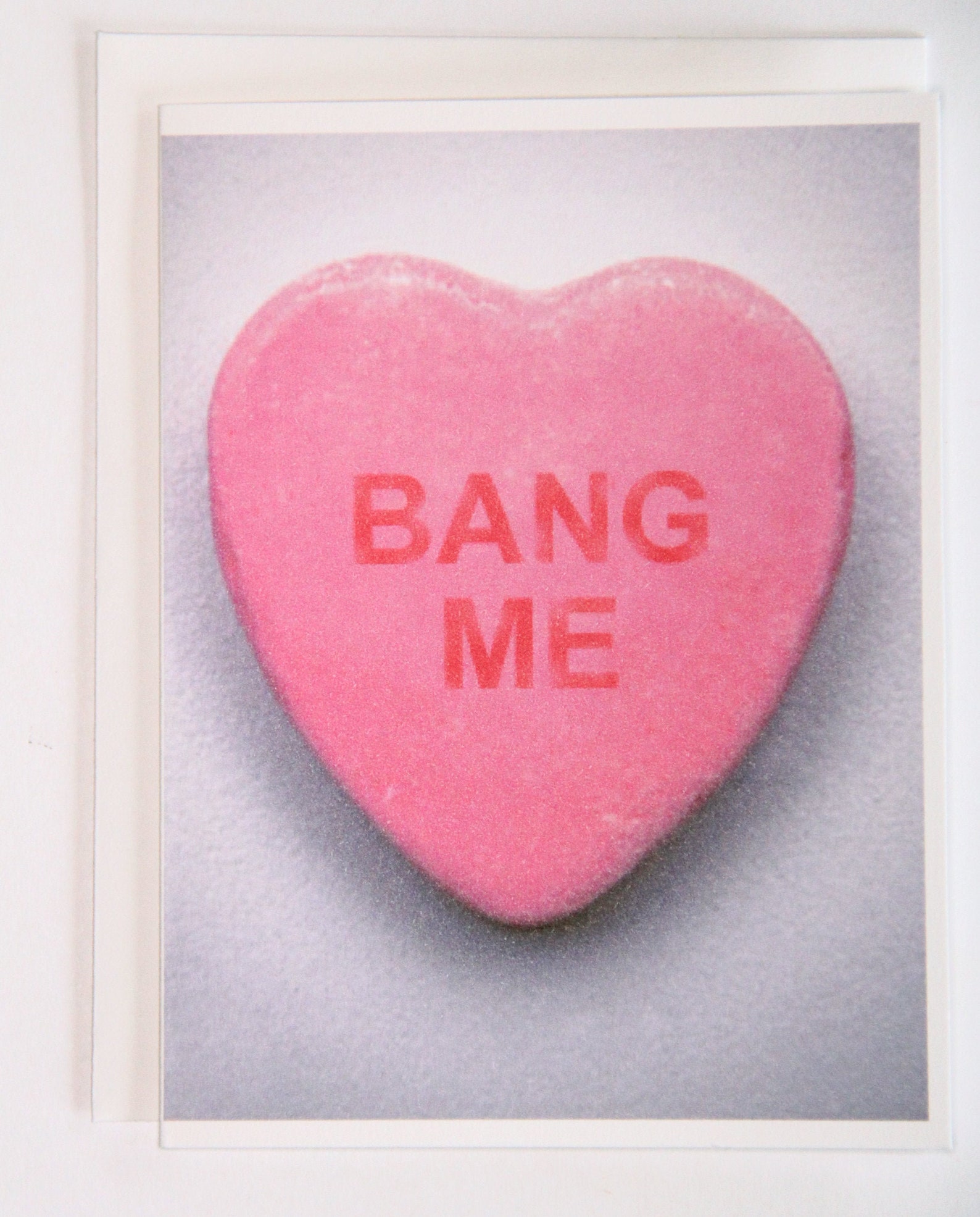 Conversation Heart Valentine's Day Card. Funny Vday Love - Etsy