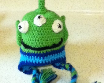 Crochet Toy Story Alien Hat - Etsy