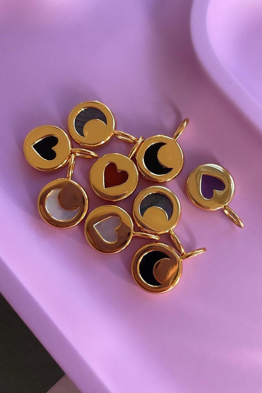 "love" Medals in Gold-plated 925 Silver and Fine Stones. Medal Sold ...