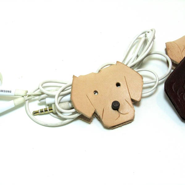 Leather Cable Holder - Etsy