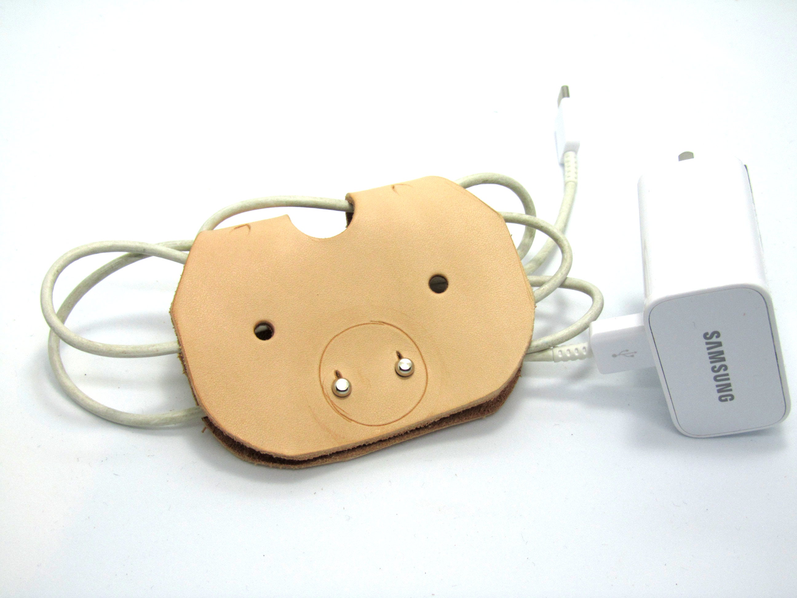 Cable Tidy, Animal Shaped Charger Cable Organizer, Leather, Cable ...
